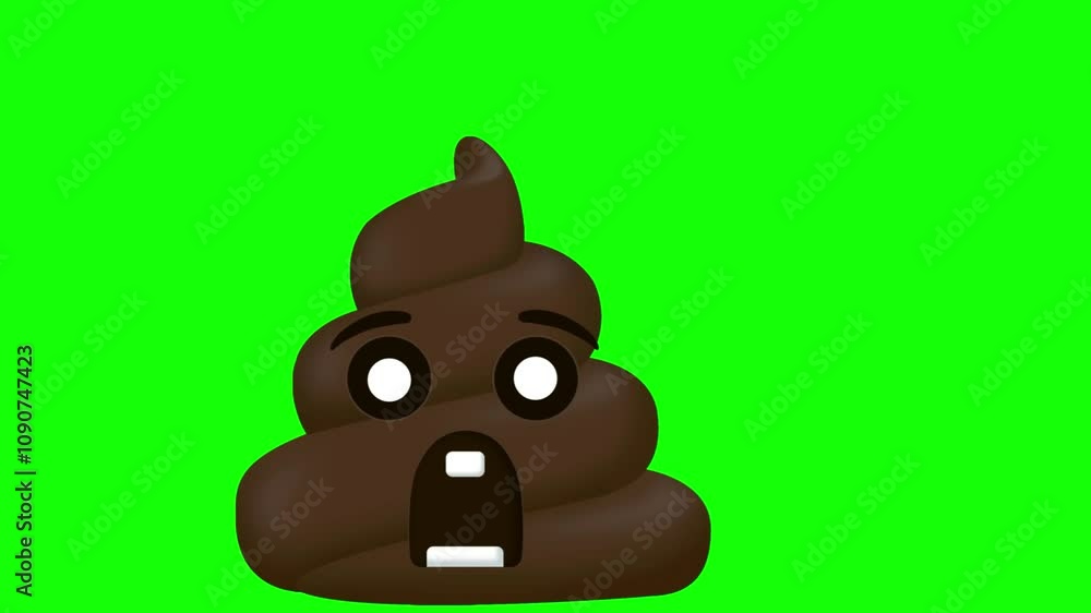 Emoji Poo Reaction, Emoji Green Screen, Emoji Reaction, Emoji Green ...