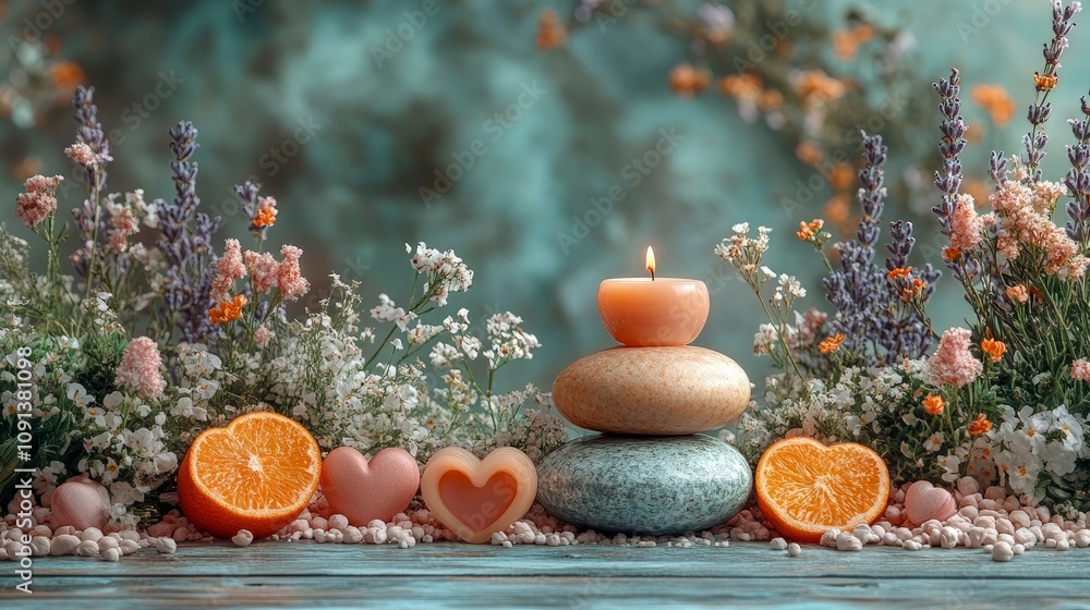 A soft, friendly illustration for wellness in schools, with pastel ...