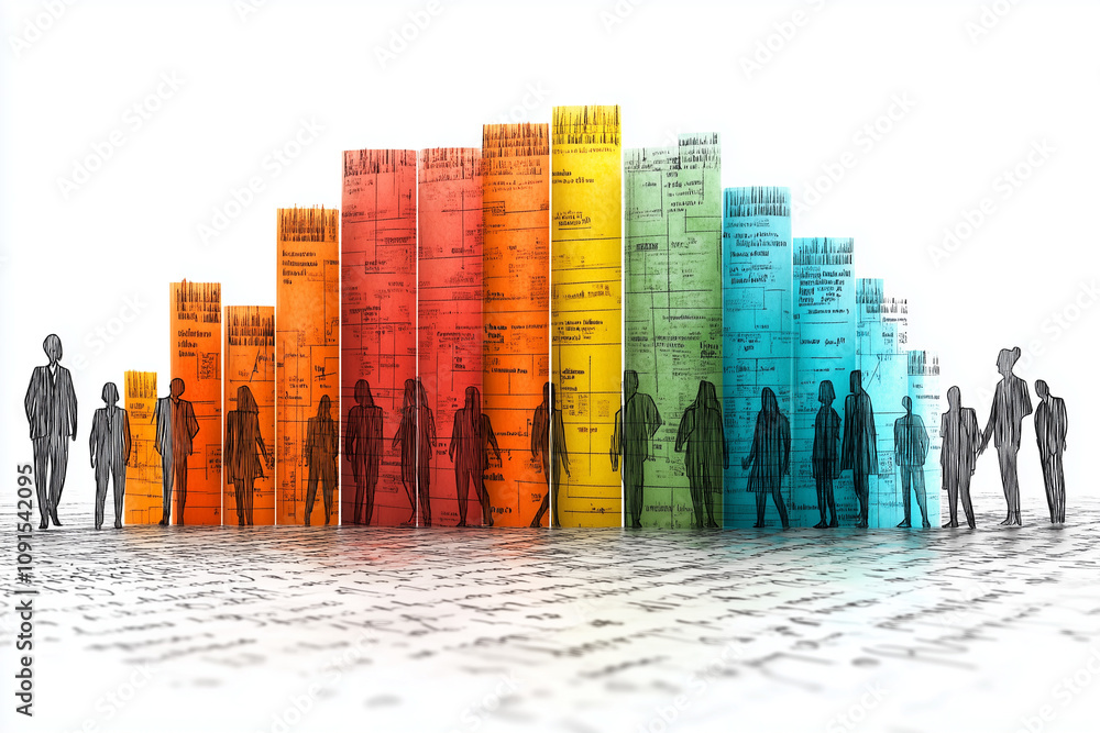 A creative representation of customer segmentation analysis with ...