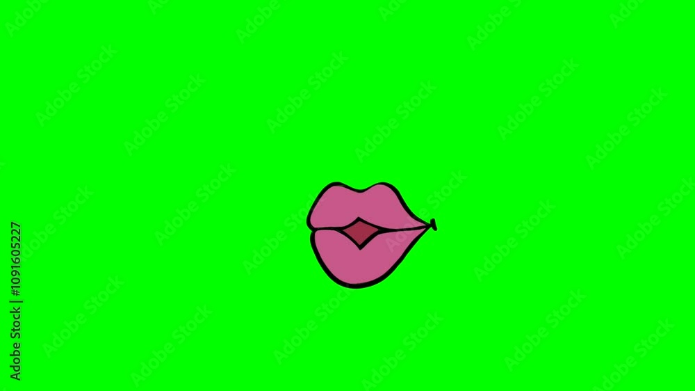 Animated or cartoon synchronizing lips and mouths for storytelling ...