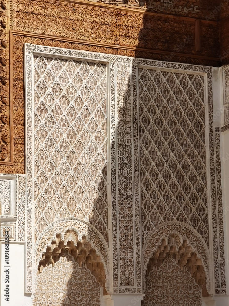 Poster The Islamic art, Islamic carving in Morocco – Wall Art | UkPosters