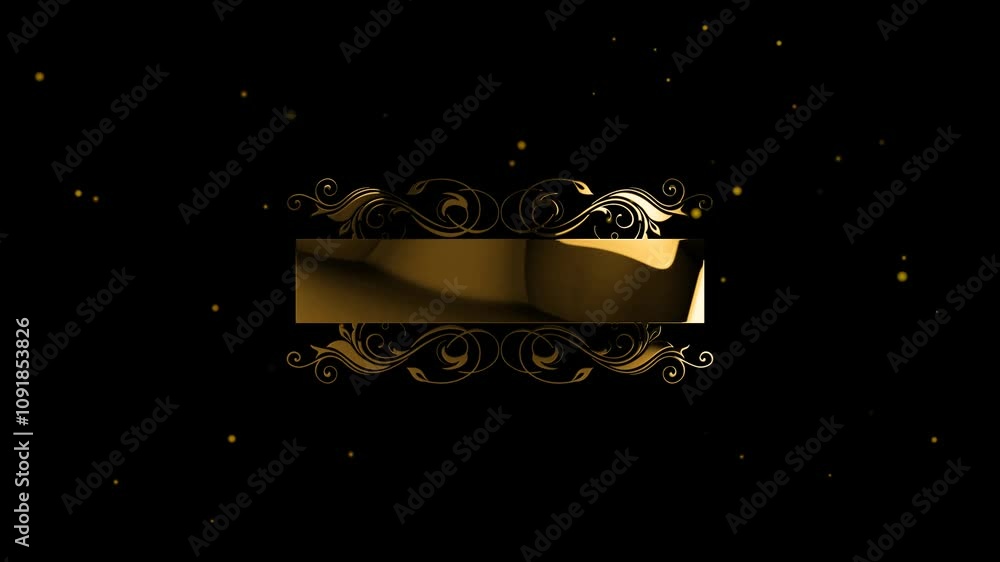 golden badge metal symbol green screen background Stock 비디오 | Adobe Stock