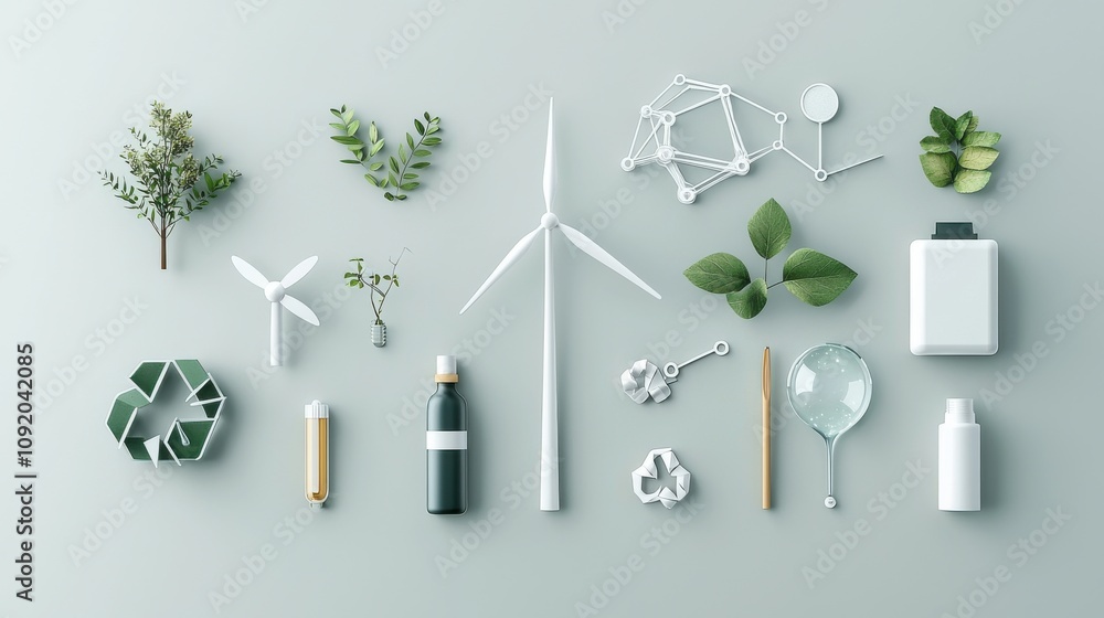 Embrace green energy and sustainability explore inspiring icons ...