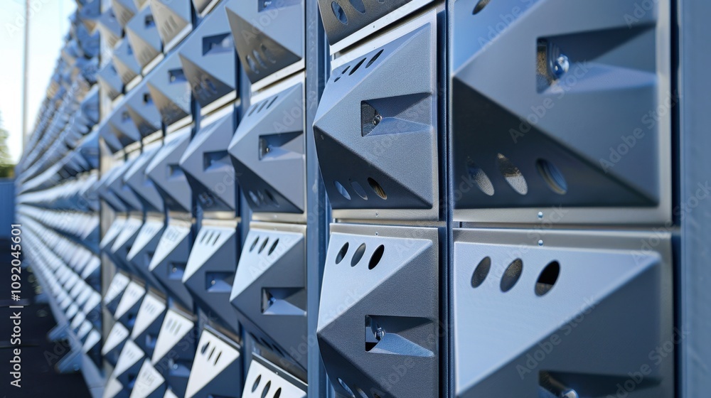 Noise Barriers: Built to protect areas from noise pollution, these ...