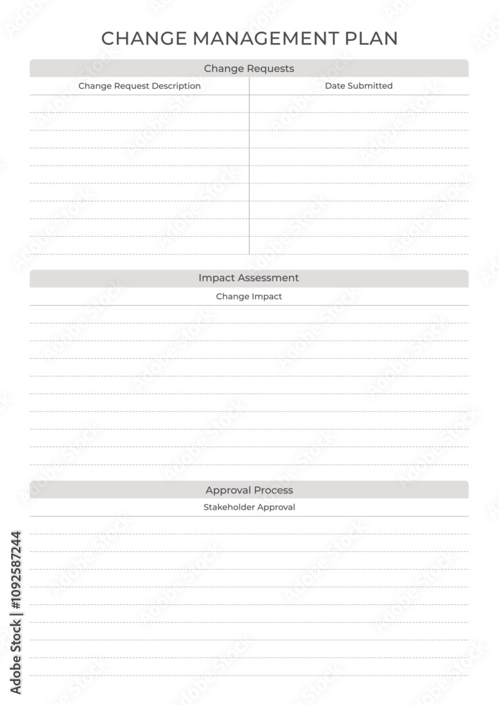 Comprehensive Project Planner Daily, Weekly, Monthly Sheets for Task ...