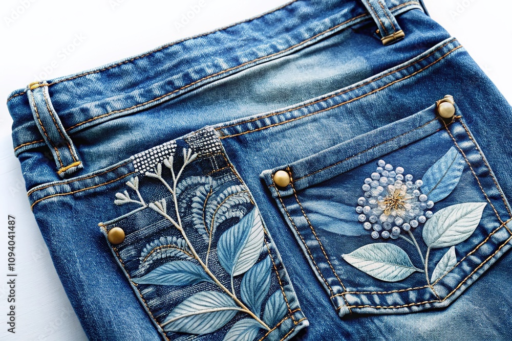 Stylish Patch Pocket Designs for Denim and Clothing - Vector ...