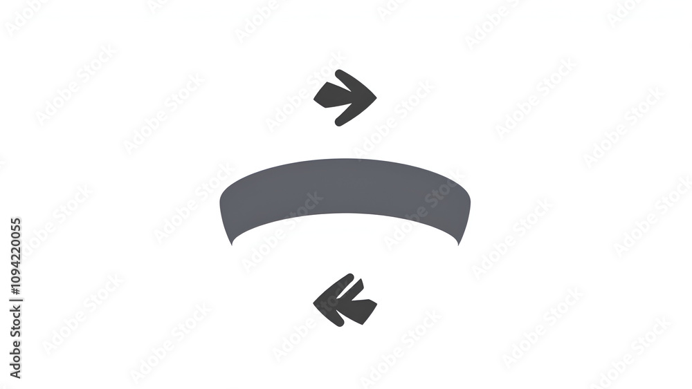Black round check sync unapproved icon, simple cycle rotating arrows ...