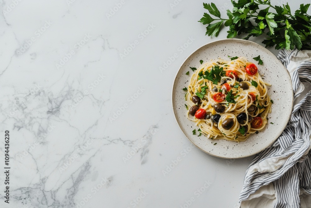 Spaghetti Aglio e Olio: A simple yet elegant presentation of spaghetti ...