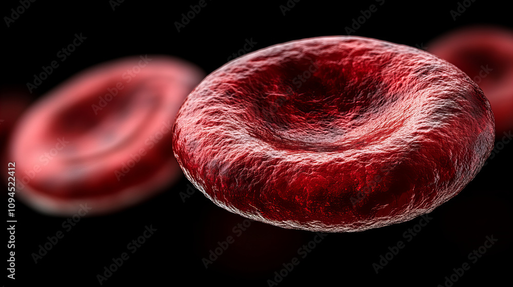 Red blood cells are essential components of human circulatory system ...