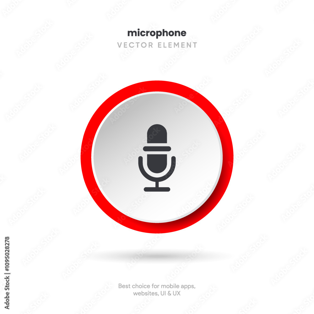Podcast, broadcast, webcast icon. Voicemail sign. Voice chat icon ...