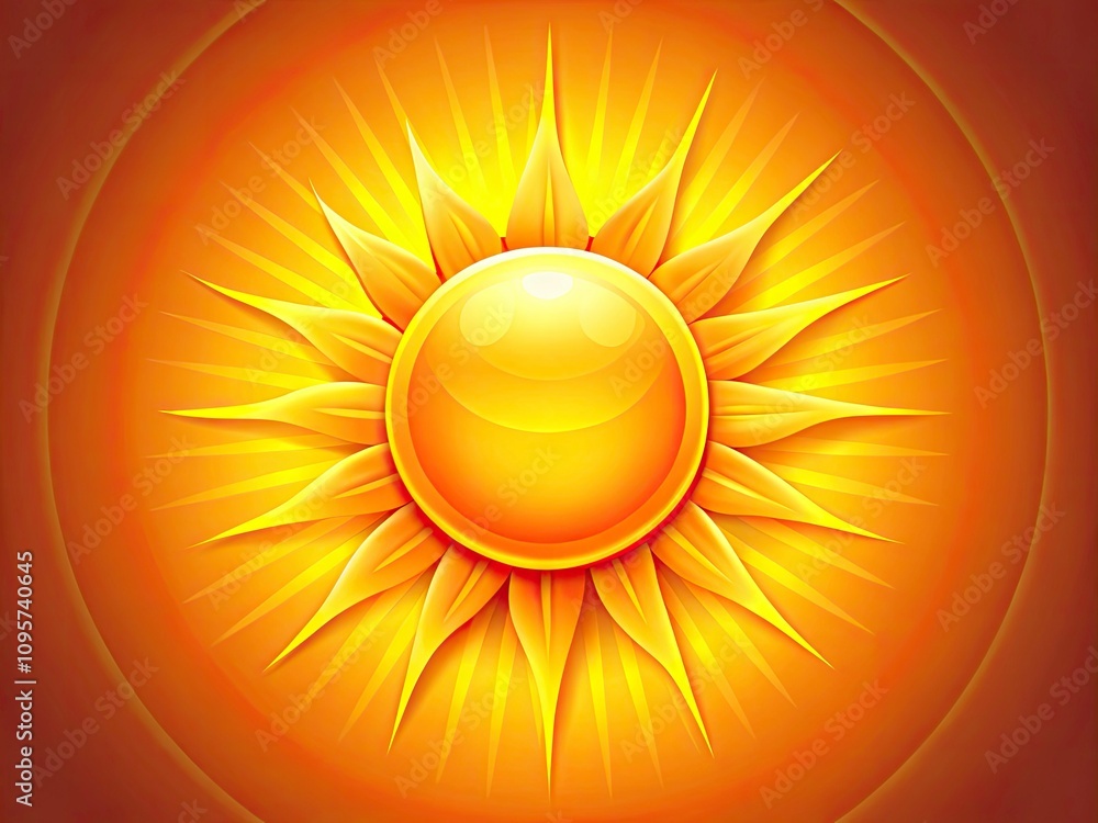 Dynamic Sun Animation Icon for Creative Projects â€“ Bright, Vibrant ...
