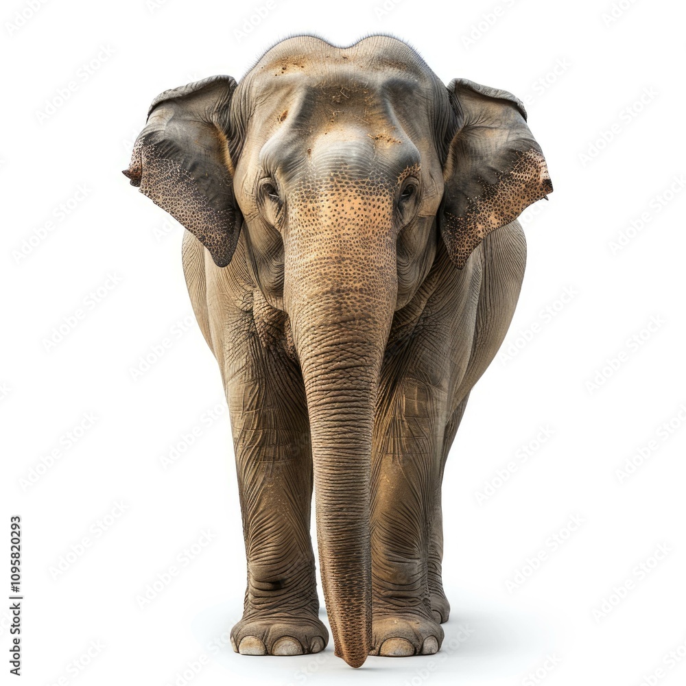 elephant Asian elephant African forest elephant elephants mammal Stock ...