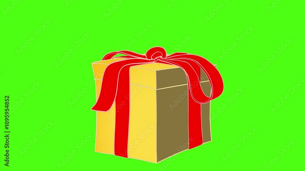 Surprise Gift Box Animation with Heart Doll, Opening Gift Box Surprise ...