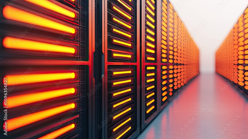 Data center operations modern facility technology infrastructure high ...