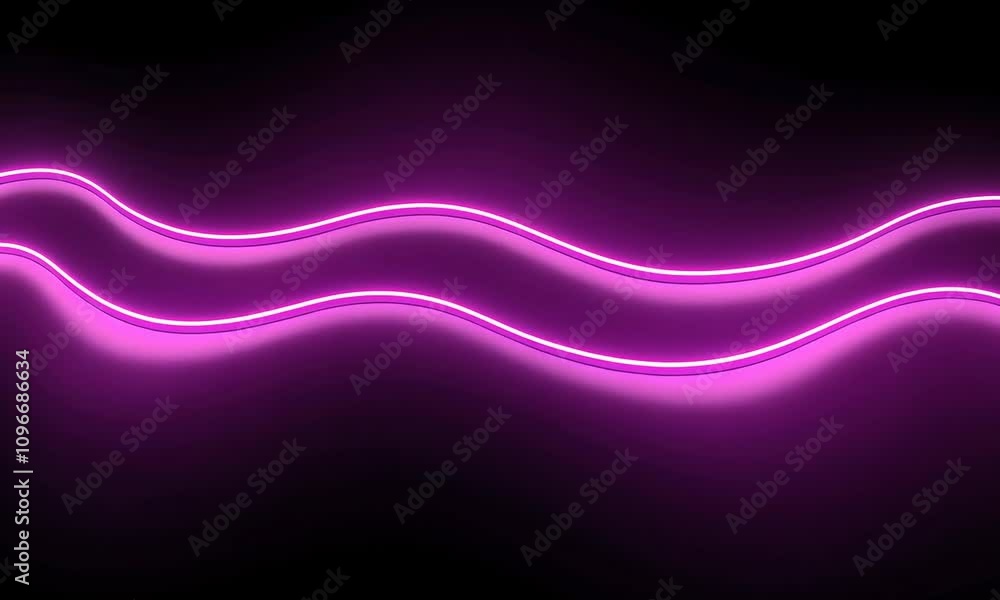 Purple neon light video background, Dynamic led light video background ...