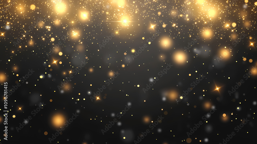 Radiant glow light burst effect. realistic golden digital lens flare ...