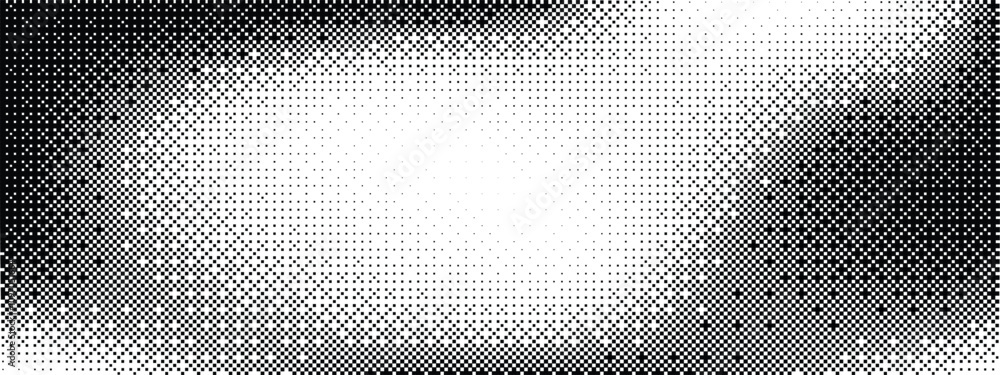 Pixel dithering gradient. Bitmap texture background. Black and white ...