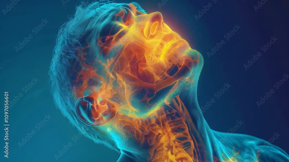 Hypothyroidism: The Fatigue and Weight Gain - Visualize a person with a ...