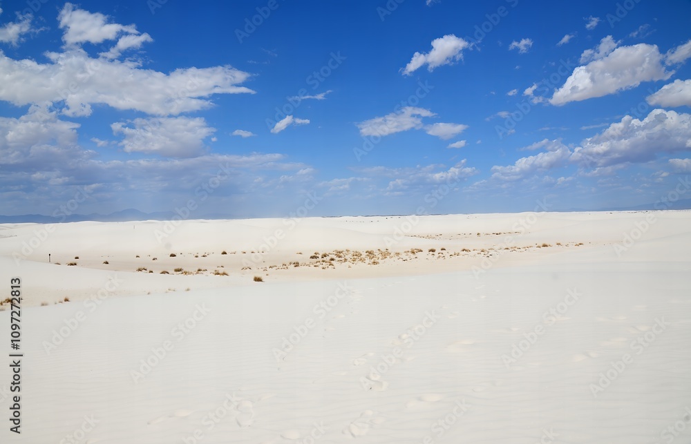 White Sands National Monument U.S located in the state of New Mexico ...