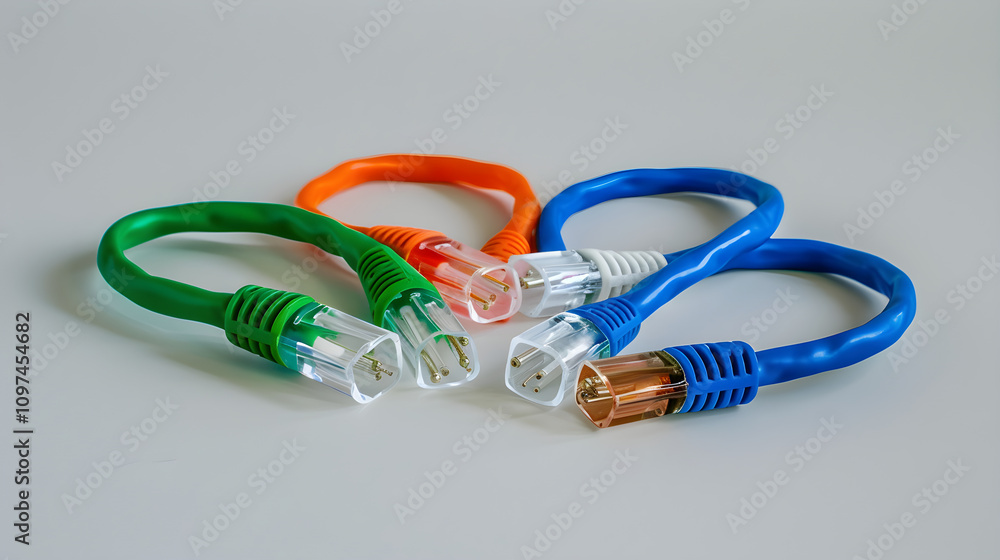 Guide to Standard Color Coding for RJ45 Ethernet Cable Connections foto ...