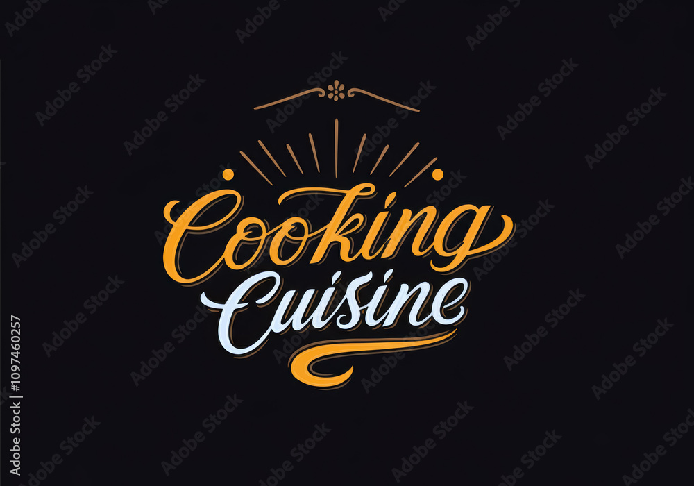 Cooking, cuisine logo icon and label for design menu restaurant or cafe ...