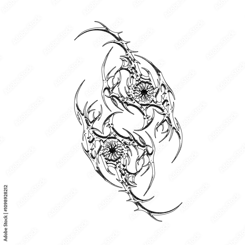 Poster Tribal sigils Tattoo design – Wall Art | UkPosters