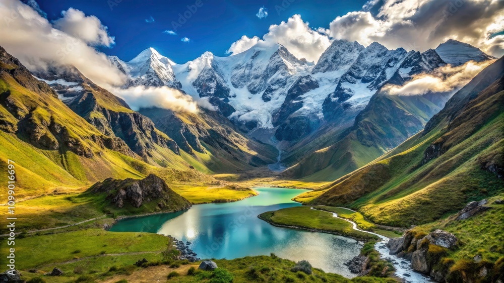 Breathtaking Salkantay Trek in the Peruvian Andes: Majestic Mountain ...