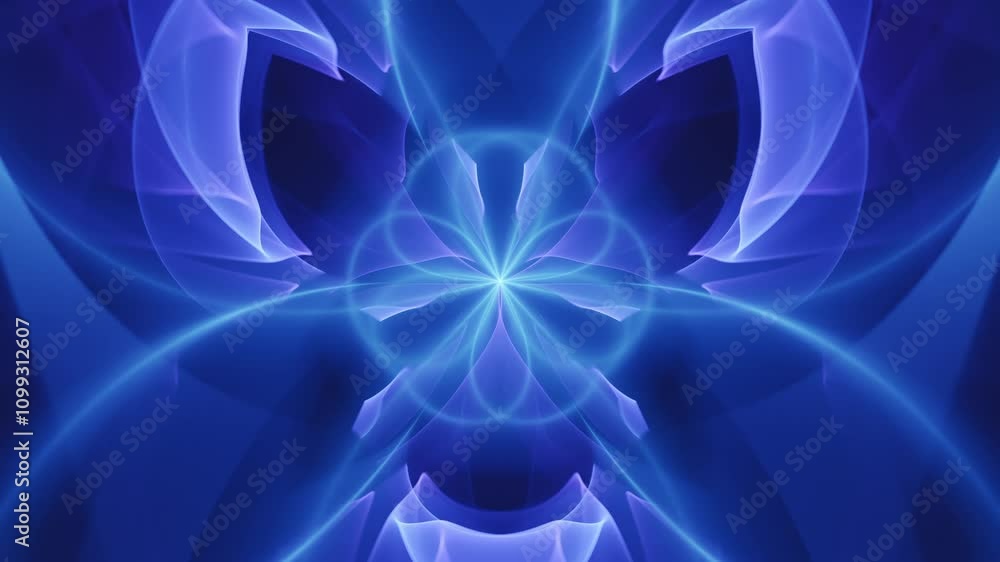 ultra futuristic pc case mod screensaver, intro showcase background ...