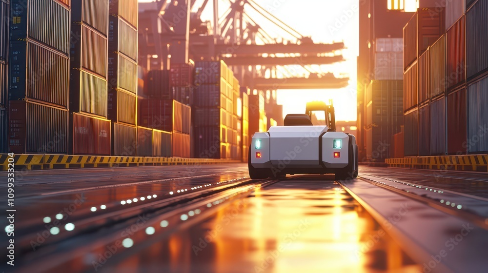 Automated Guided Vehicle (AGV) in Smart Container Terminal: Daylight ...