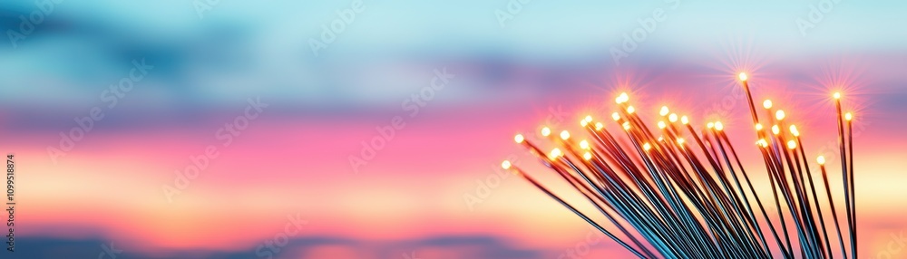 Diagrammatic representation of fiber optic installations across ...