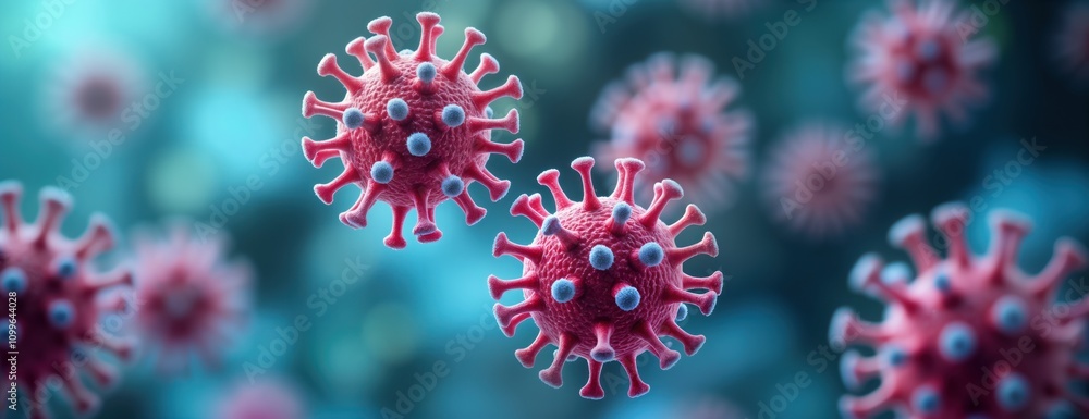 Microscopic virus visuals show viral structures in vibrant detail ...
