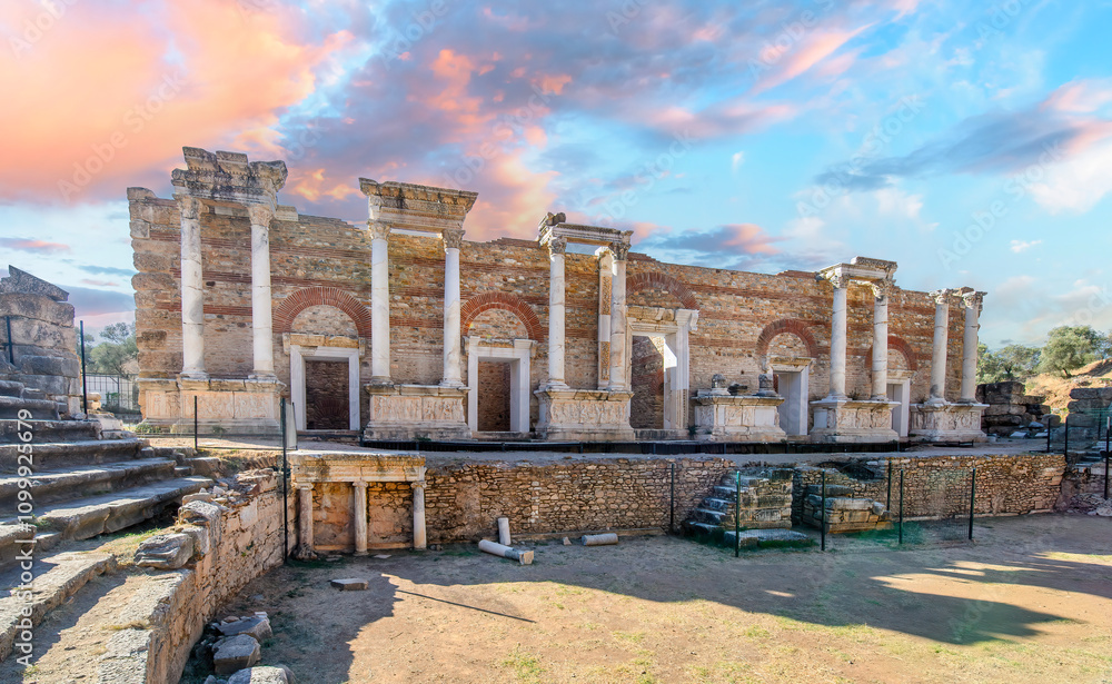 Nysa Ancient City in Sultanhisar district of Aydın Province of Turkey ...