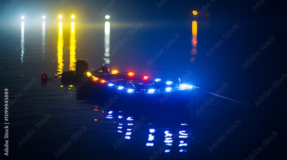 9. An innovative fish attractor device emitting LED lights and sounds ...
