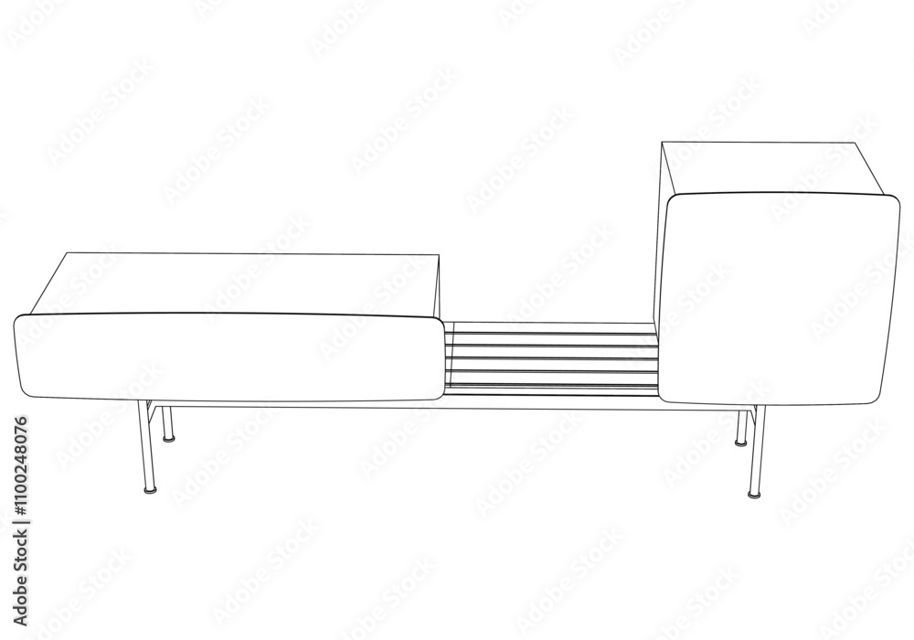 Buffet and Cabinet Outline Design for Home Decoration, Coloring Pages ...