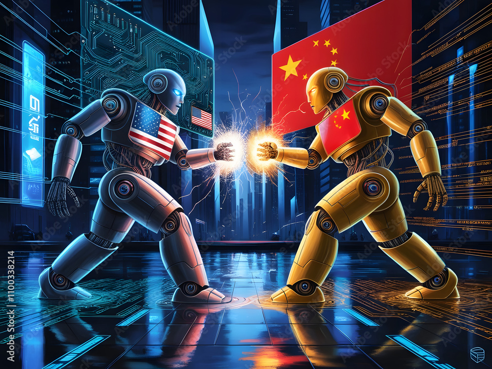 tariff wars vs; USA and China. Political influence in the world ...