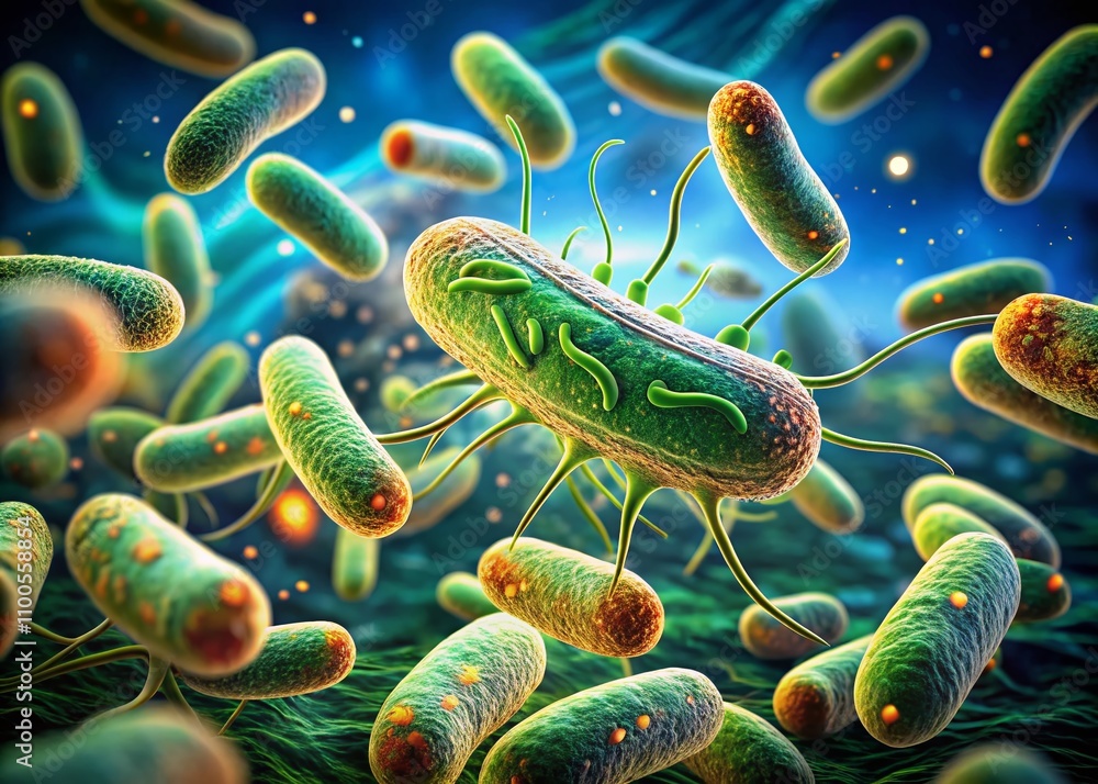 Aerial Drone Photography of Yersinia pestis Bacteria in Medical ...