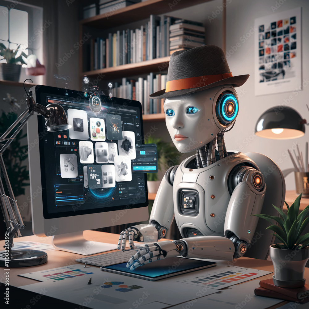 Creative Process Visual Image depicting a thought concept with ...