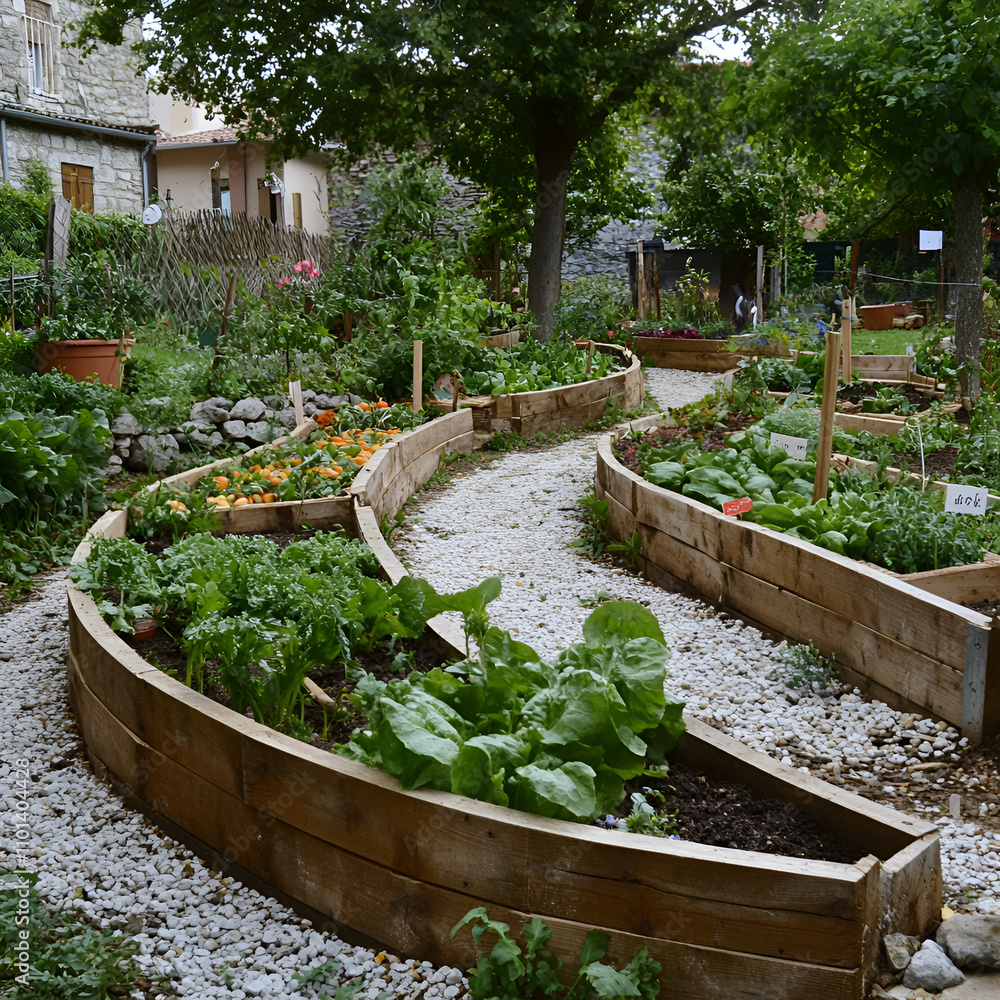 Sustainable gardening techniques community garden visual guide urban ...