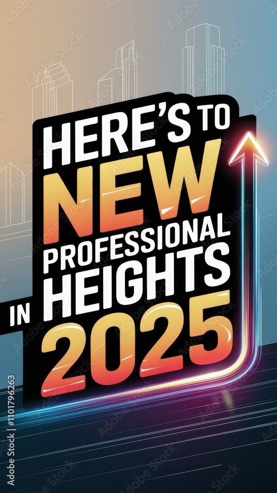 Celebrating the journey toward new professional heights in 2025 with a ...