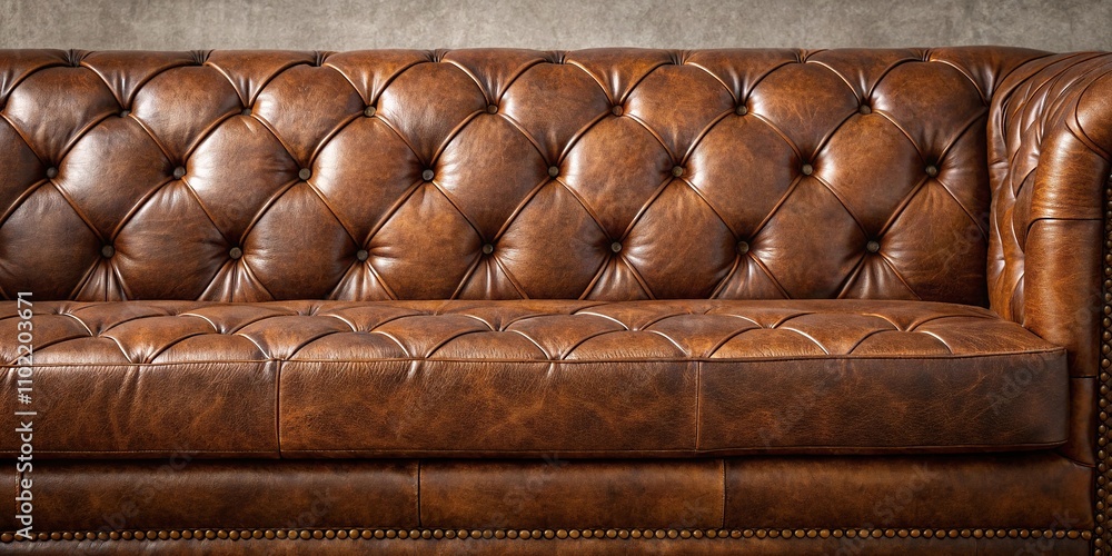 Seamless brown leather sofa texture seamless tile, interior design ...