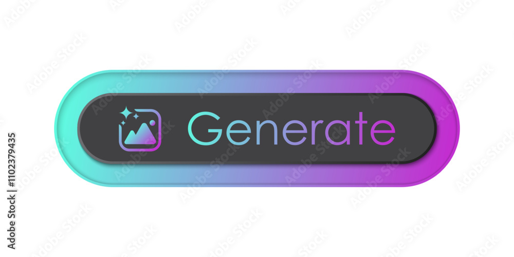 Generate Ai Button User Interface Artificial Intelligence Ui Ux Design