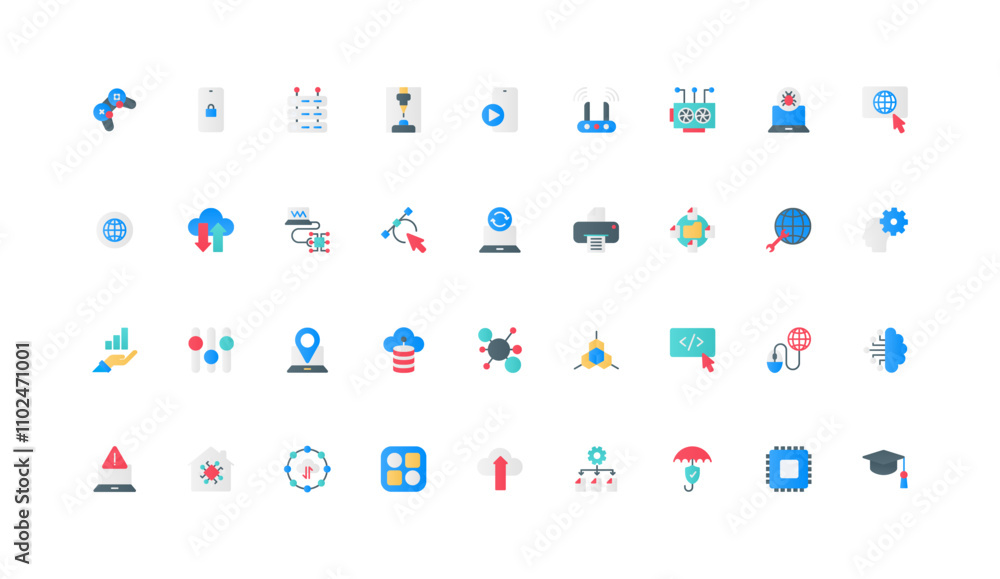 Information technology, digital data system and high tech devices ...