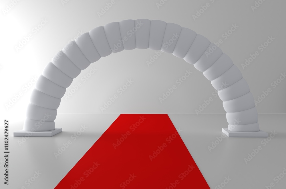 Arch design. Inflatable arch. Advertising arch template. Suitable for ...