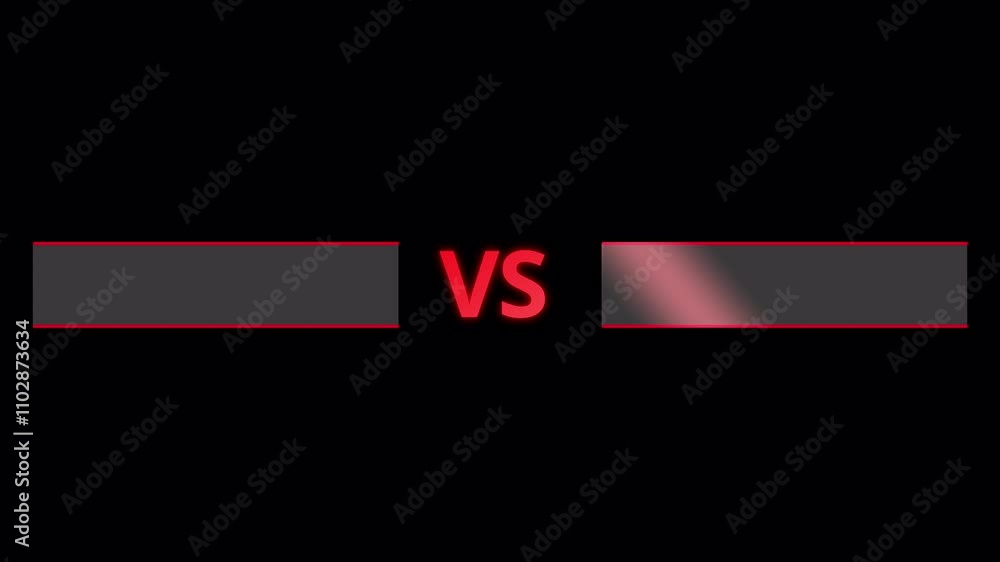 versus vs battle competition background animation, vs versus two ...