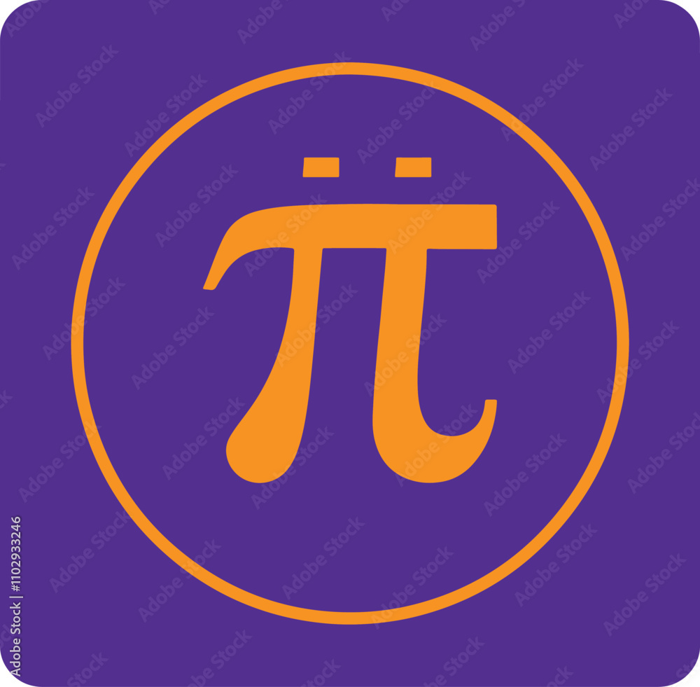 Vecteur Stock Pi Network. Pi icons. Pi network logo design. Pi network symbols. Pi logo vector ...