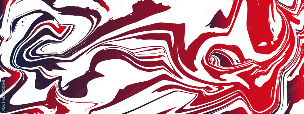 Abstract background with metallic chrome blue liquid marvel art design ...