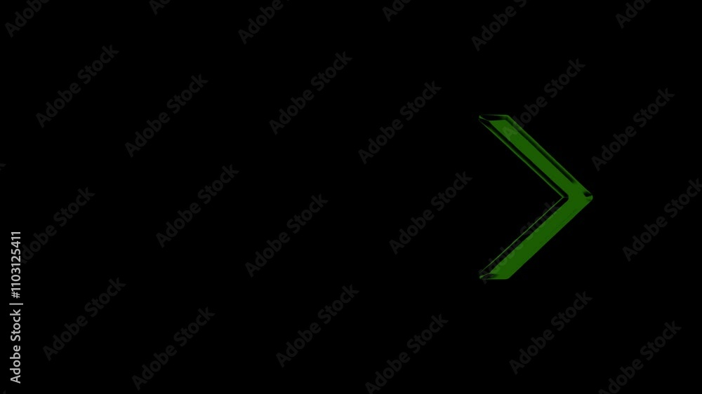 Arrow loop animation right direction moving right direction arrows set ...