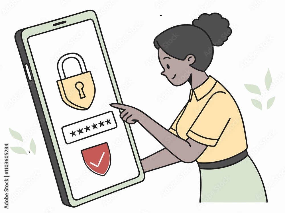 Cartoon business people working together on computers and laptops ...