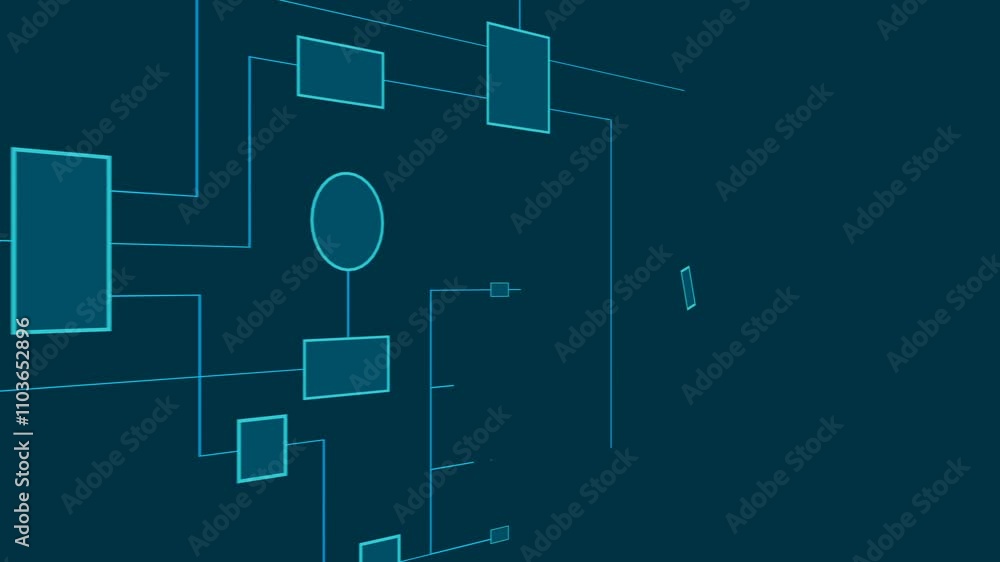 Flow chart, decision tree, industrial process. Business strategy ...