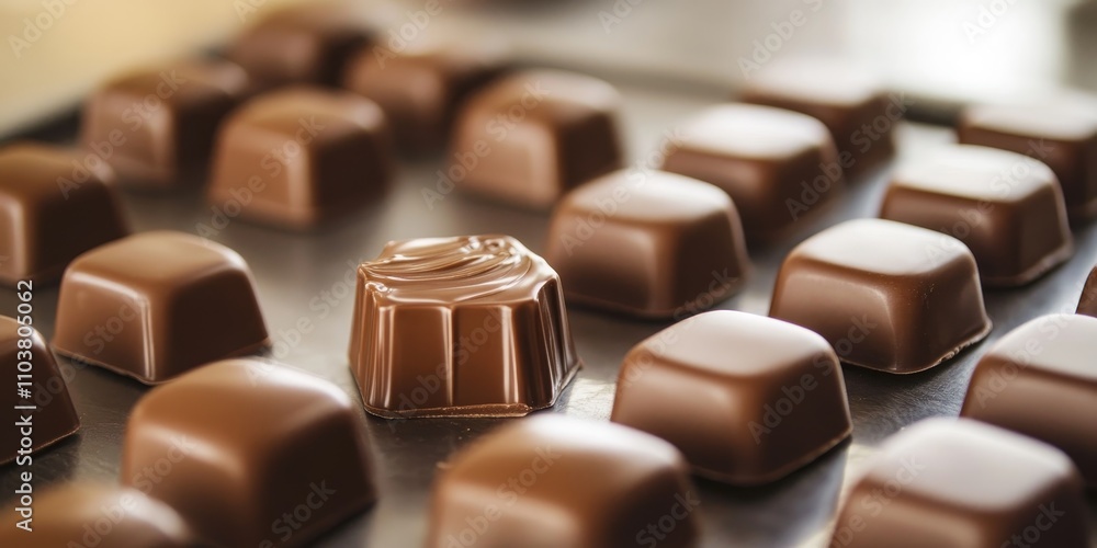 The delightful process of making candies at home involves glazing milk ...